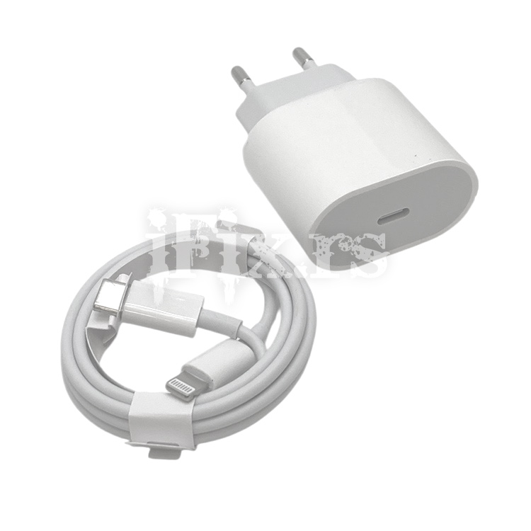 25W USB-C adapter + USB-C na Lightning kabl za iPhone 1m – zamenski