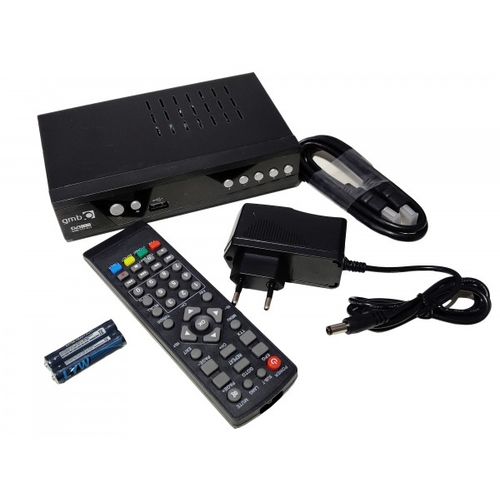 GMB-TDT-033 ** DVB-T2/C SET TOP BOX USB/HDMI/Scart/RF-out, PVR, Full HD,H264, hdmi-kabl (1180)