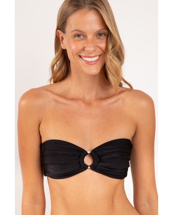 Top Shimmer-Black Mavi
