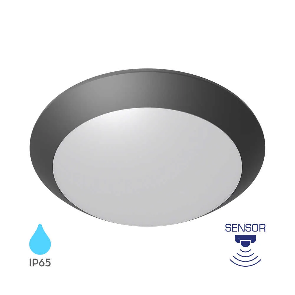NAPOLI D270 1xE27 PC SNS SIVA IP65 CEILING LIGH