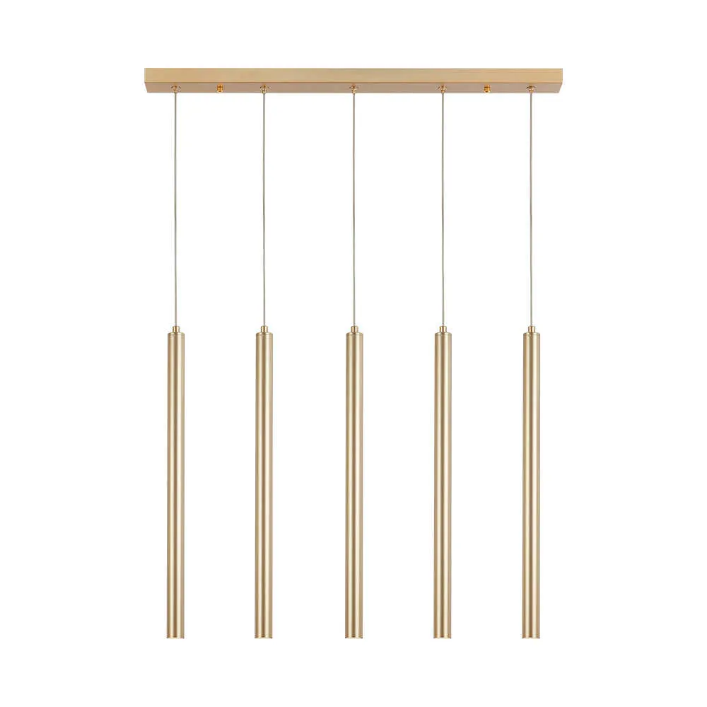 G007S 1H 5xG9 ZLATNA PENDANT LIGHT