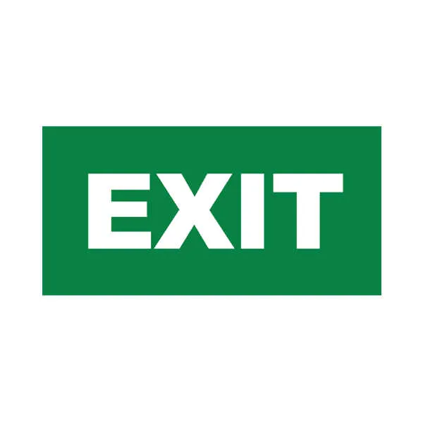 EXIT ZNAK EXIT STICKER ZA BC14 00900