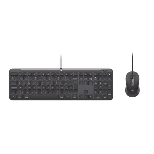 Logitech MK620 Wired Combo for Business US, Graphite USB-C