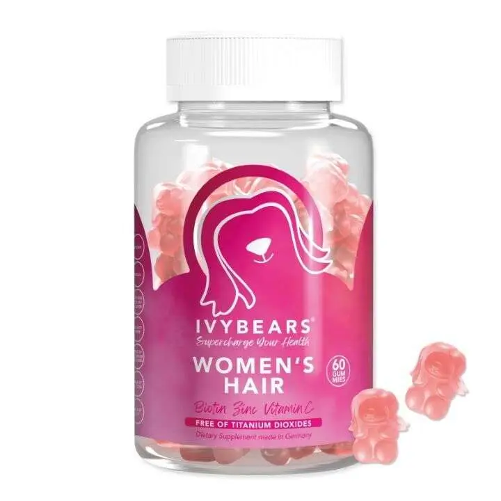 Ivy Bears Vitamin Women’S Hair, 60 gumenih medvedića