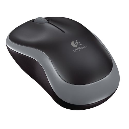 Logitech M185 Wireless Mouse for Notebook Swift Grey
