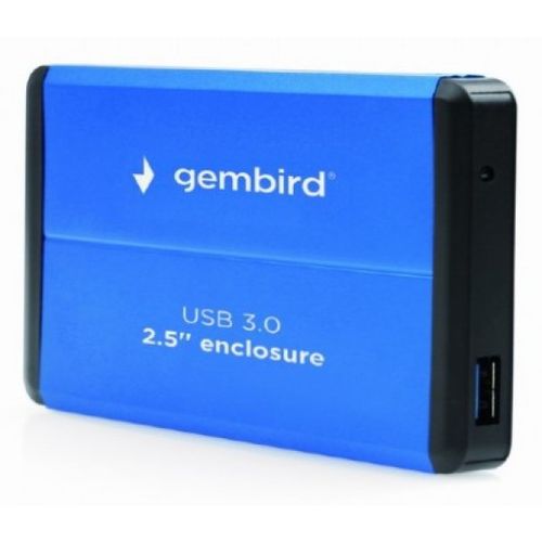 EE2-U3S-2-B Gembird USB 3.0 Externo kuciste za 2.5 SATA hard diskove plavi FO