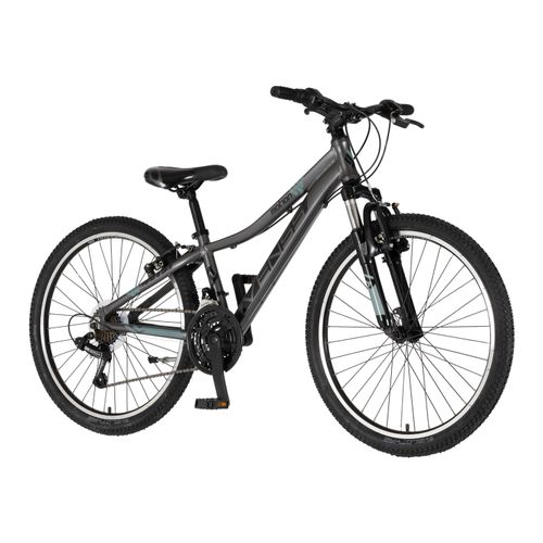 Bicikl Junior 24 Venssini Parma x100 alu 24" alu 12" V-Brake 18 brzina 132-155cm XS Sivi