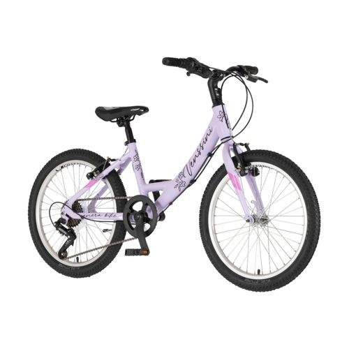 Bicikl Junior 20 Venssini Parma alu 20" alu 12" V-Brake 6 brzina 132-155cm XS ljubičasti sjaj UV