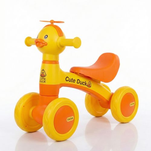 Dečija guralica „Cute Duck“ sa muzikom i svetlom – Žuta