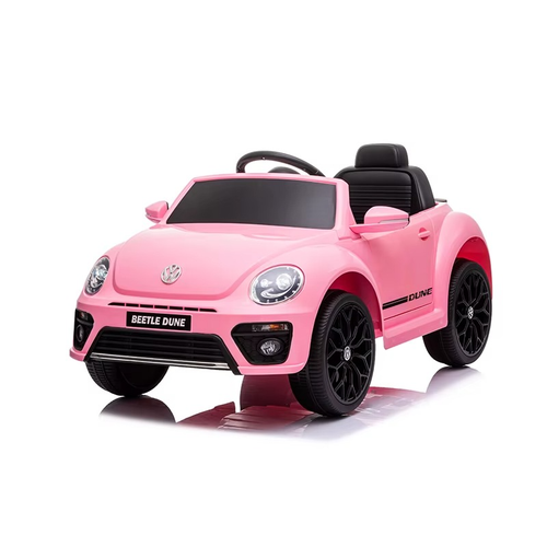Licencirani Volkswagen na akumulator Beetle Dune Roze