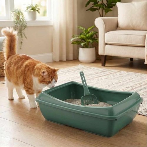 5091-4 Zeleni Toalet za Mačke