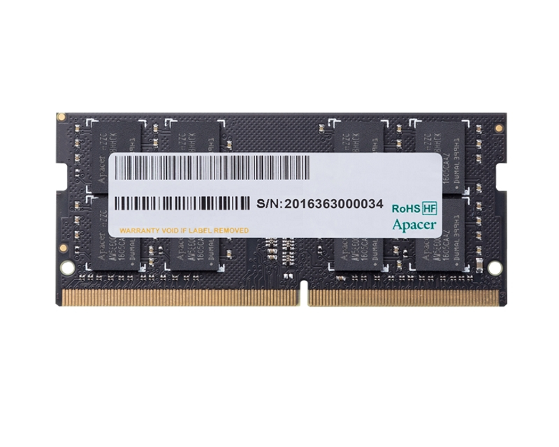 APACER SODIMM DDR4 8GB 2666MHz AS08GGB26CQYBGH bulk