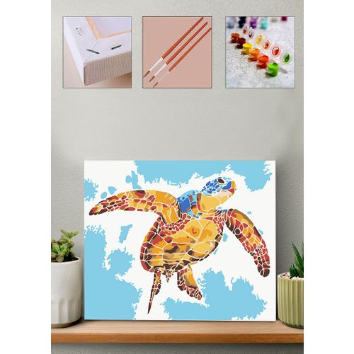 Artsylrbaskı26 - 4050 Multicolor Stretched Canvas Set