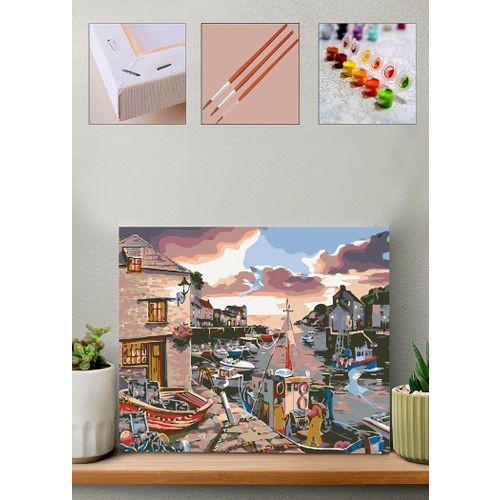 Artsylrbaskı35 - 4050 Multicolor Stretched Canvas Set