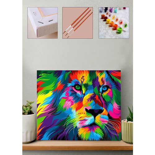 Artsylrbaskı38 - 4050 Multicolor Stretched Canvas Set