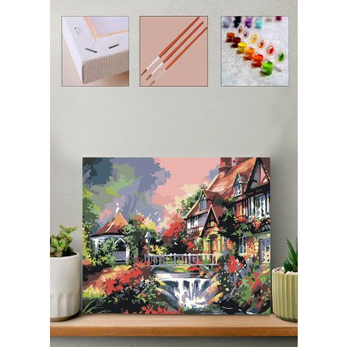 Artsylrbaskı44 - 4050 Set Višeslojnog Platna u Višebojnoj