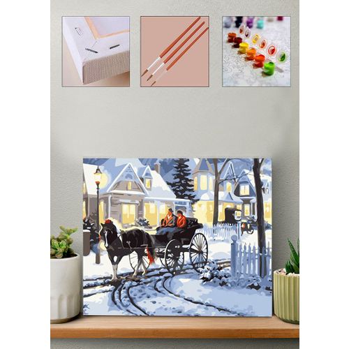 Artsylrbaskı46 - 4050 Set Višeslojnog Platna u Višebojnoj