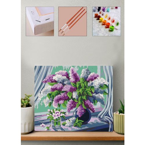 Artsylrbaskı49 - 4050 Set Višeslojnog Platna u Višebojnoj