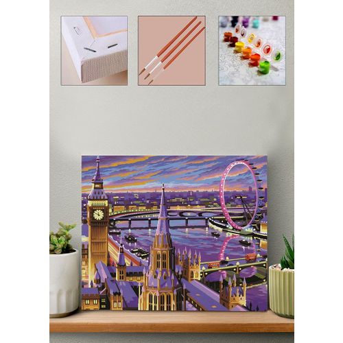 Artsylrbaskı50 - 4050 Multicolor Stretched Canvas Set