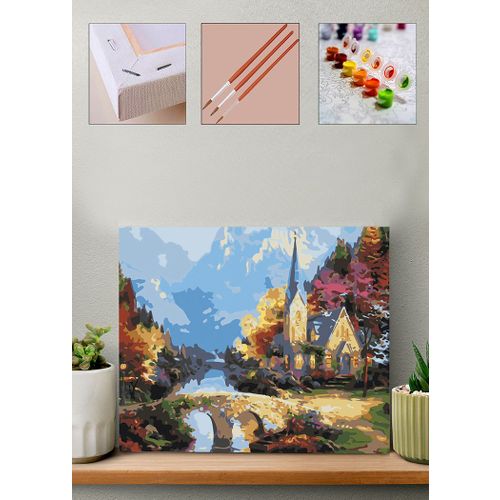 Artsylrbaskı10 - 6075 Multicolor Stretched Canvas Set