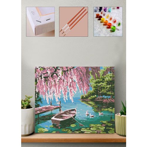 Artsylrbaskı43 - 80100 Multicolor Stretched Canvas Set