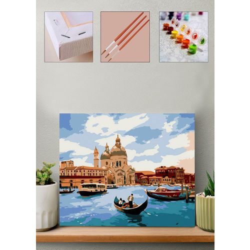 Artsylrbaskı58 - 80100 Multicolor Stretched Canvas Set