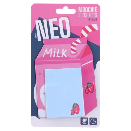 Sazio Neo moochie samolepljiva nalepnica 30 lista magnet pink ( 115015 )