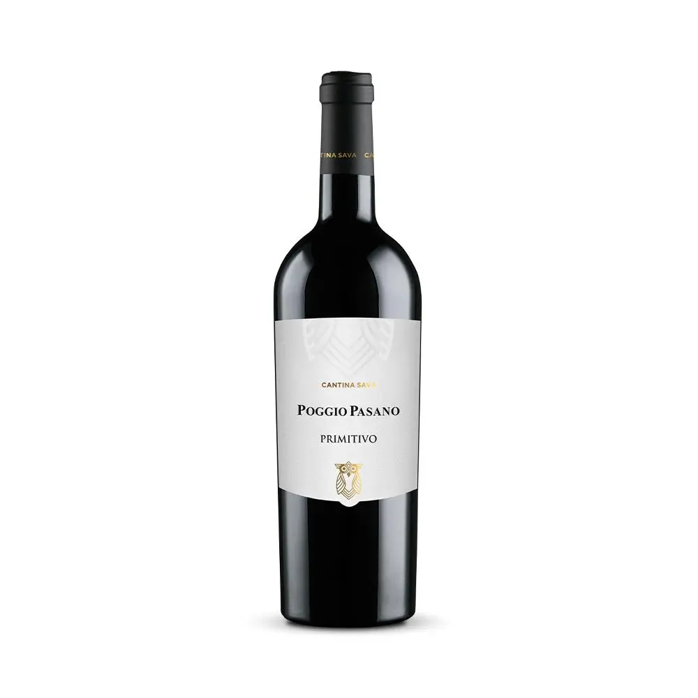 Fantini Crveno vino Cantina Sava Poggio Pasano Primitivo, 0.75 L