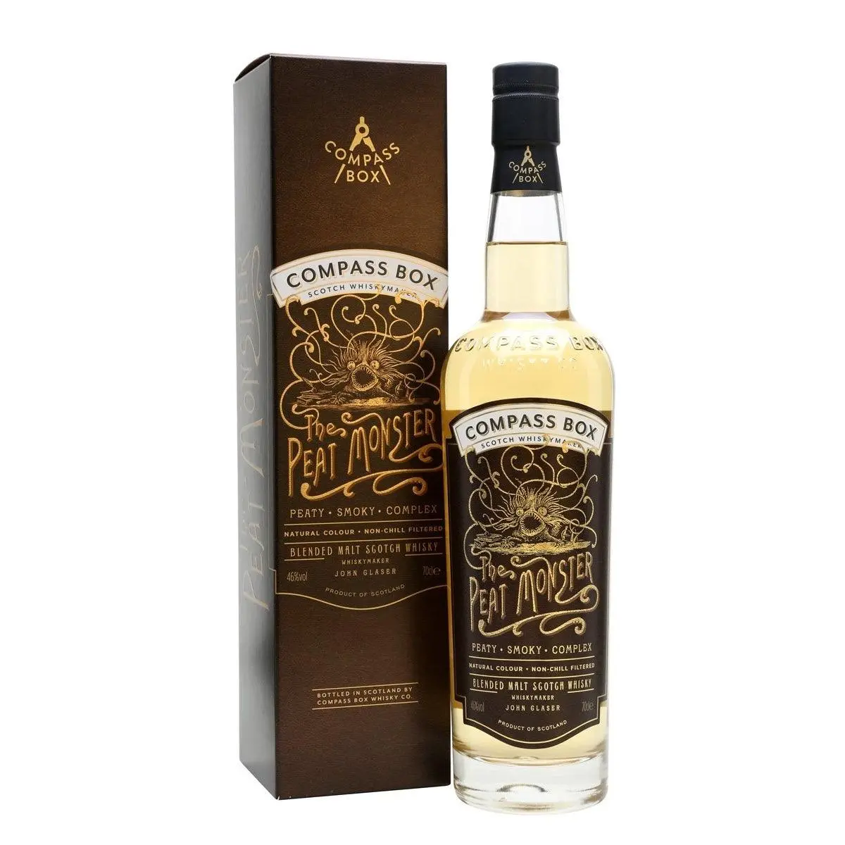 Compass Box The Peat Monsteri Viski, 0.7l