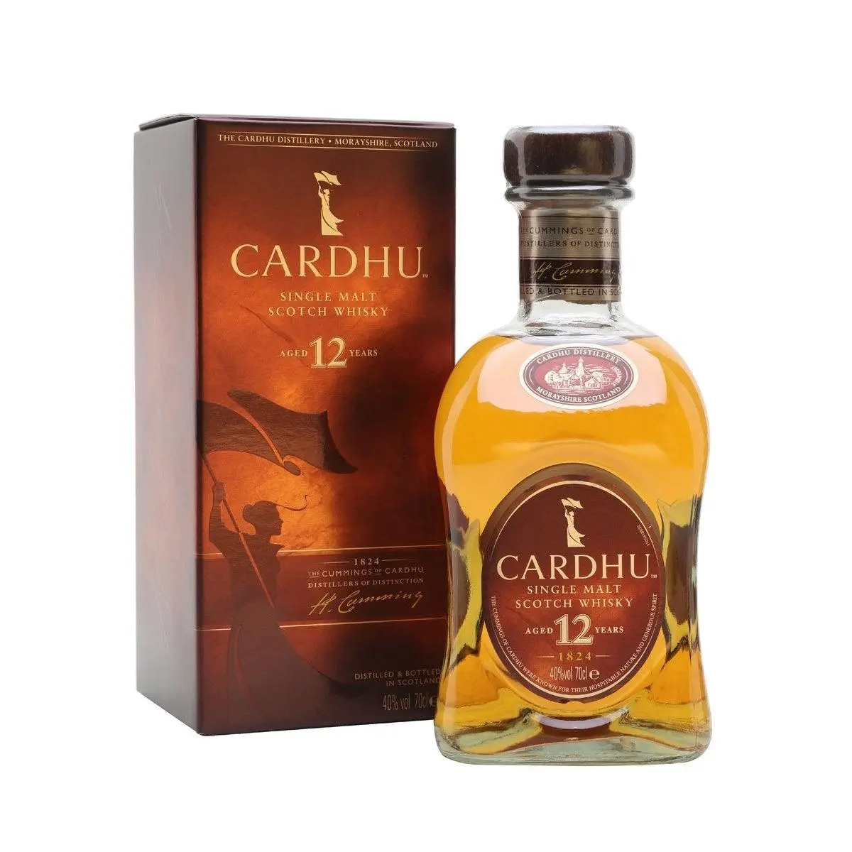 Cardhu Viski, Aged 12 Years, 0.7l