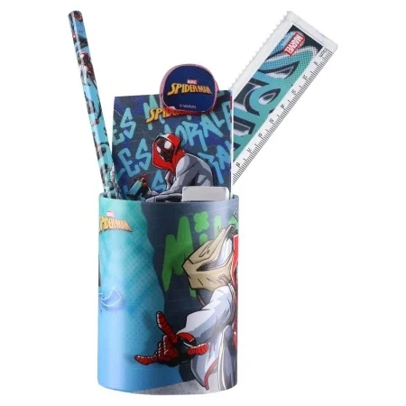Best Buy seto cup 10 školski set u čaši spiderman ( 326124 )