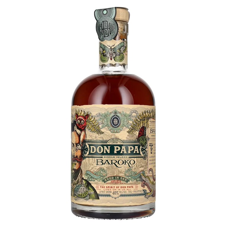 DON PAPA Rum Baroko alk. 40%, 0.7 l