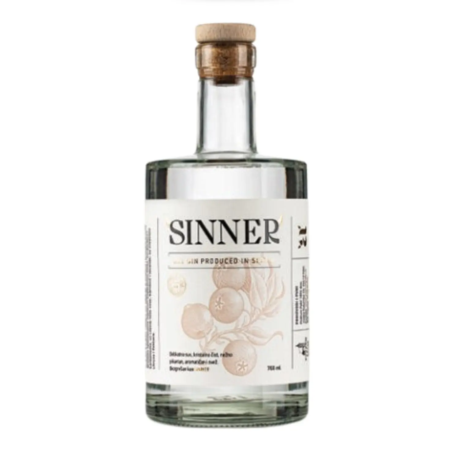 GIN SINNER Džin 42.5% 0.7l