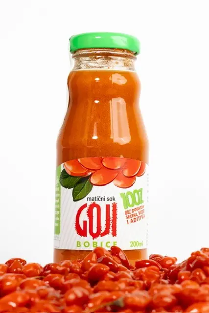 Goji Bobice Jakšić Matični sok od Goji bobica, 4x200ml