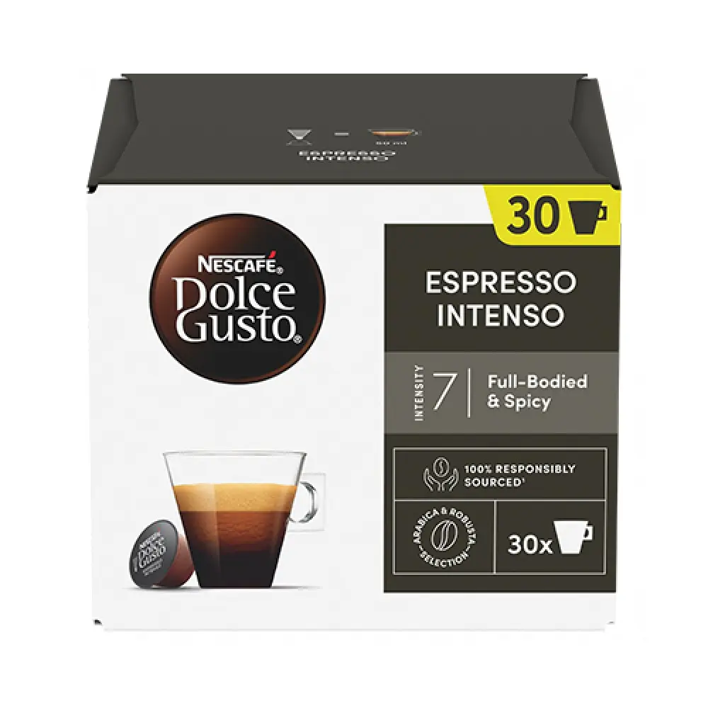 Nescafe Dolce Gusto Kapsule za kafu Espresso Intenso, 30 kapsula, 112g
