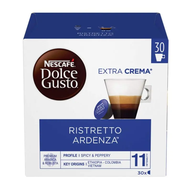 Nescafe Dolce Gusto Kapsule za kafu Ristretto Ardenza, 30 kapsula, 112g