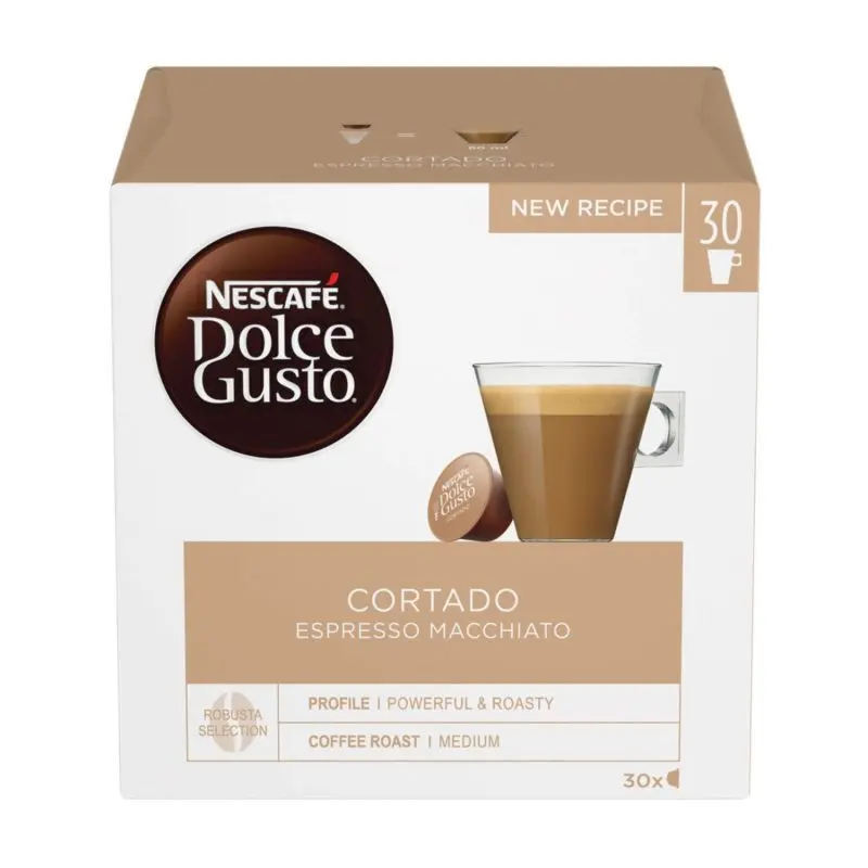 Nescafe Dolce Gusto Kapsule za kafu Cortado, 30 kapsula, 189g