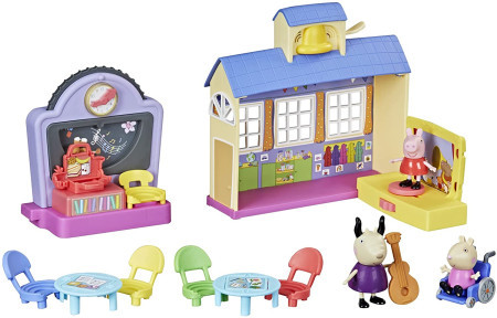 Peppa pig school group playset ( F2166 )