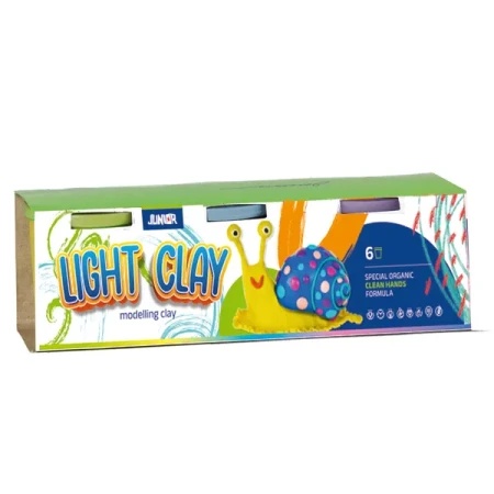 Junior light clay super laka masa za oblikovanje mirišljava miks 90gr 6k ( 130077 )