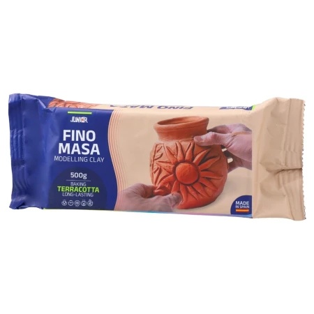 Junior fino masa masa za modelovanje terracotta 500g ( 130054 )