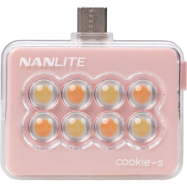 NANLITE cookie LED Mini Light (Coral Pink)