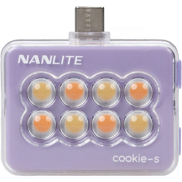 NANLITE cookie LED Mini Light (Lavender)