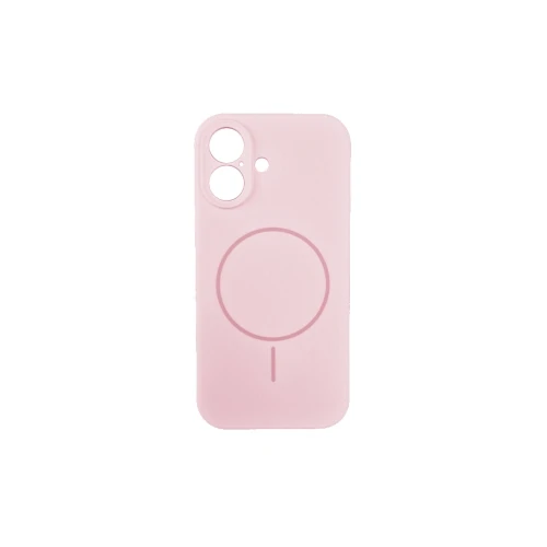 Silikonska futrola Magsafe LUX Iphone 17 PUDER ROZE