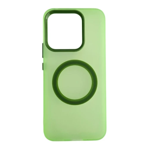 Silikonska futrola Magsafe FLURO COLOR Iphone 17 ZELENA