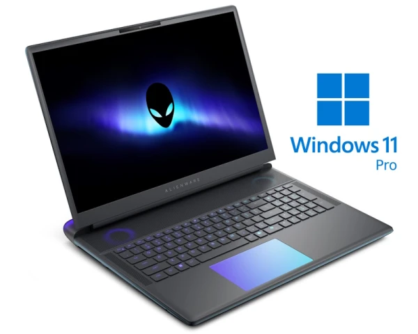 DELL Alienware 18 Area-51 18 inch QHD+ 300Hz 500nits Core Ultra 9 275HX 64GB 2TB SSD GeForce RTX 5080 16GB RGB Backlit Win11Pro gaming lapt