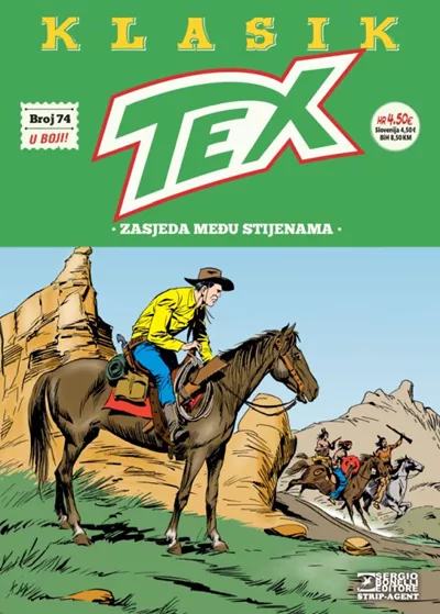 Strip agent
TEX KLASIK 74: ZASJEDA MEĐU STIJENAMA