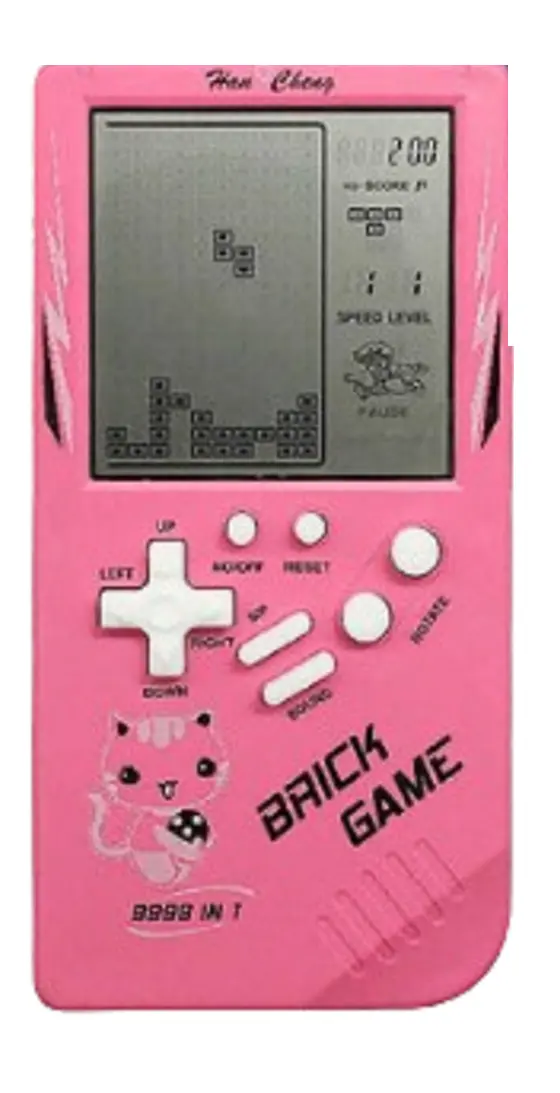 Game Retro Tetris za igru, Roze