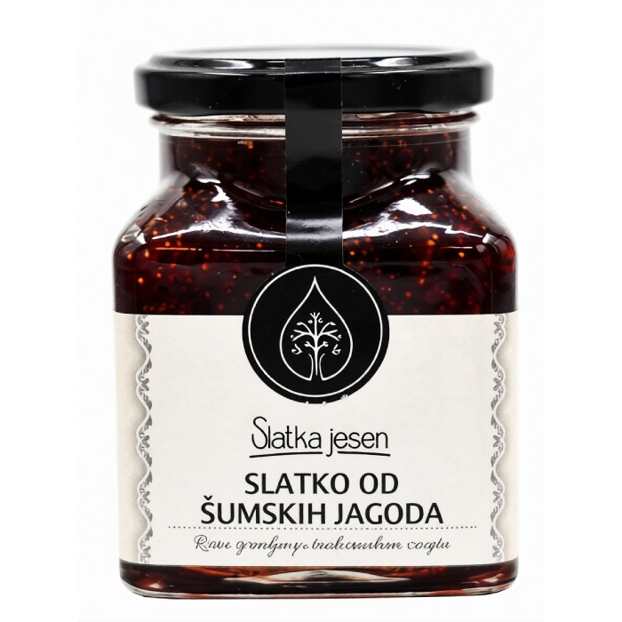 Slatka jesen Slatko od šumskih jagoda 370g