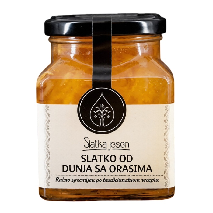 Slatka jesen Slatko od dunja sa orasima 370g