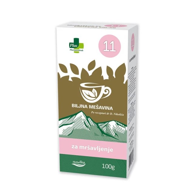 PLUS ČAJ BR. 11 – ZA MRŠAVLJENJE 100G